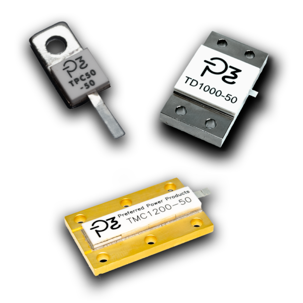 High Power Flanged Termination Chips