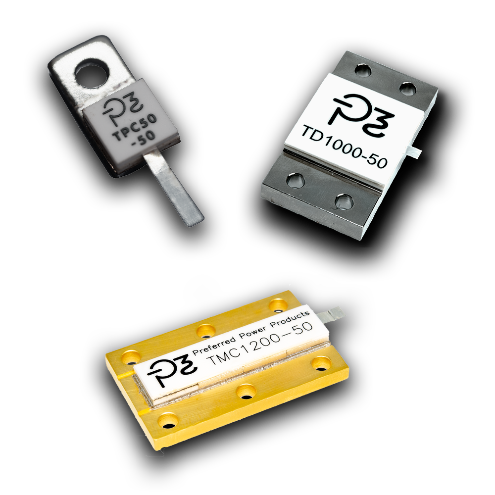 High Power Flanged Termination Chips